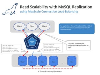 MaxScale - The Pluggable Router | PPT