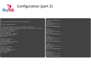 Max scale overview boston mysql meetup 03102014 | PDF