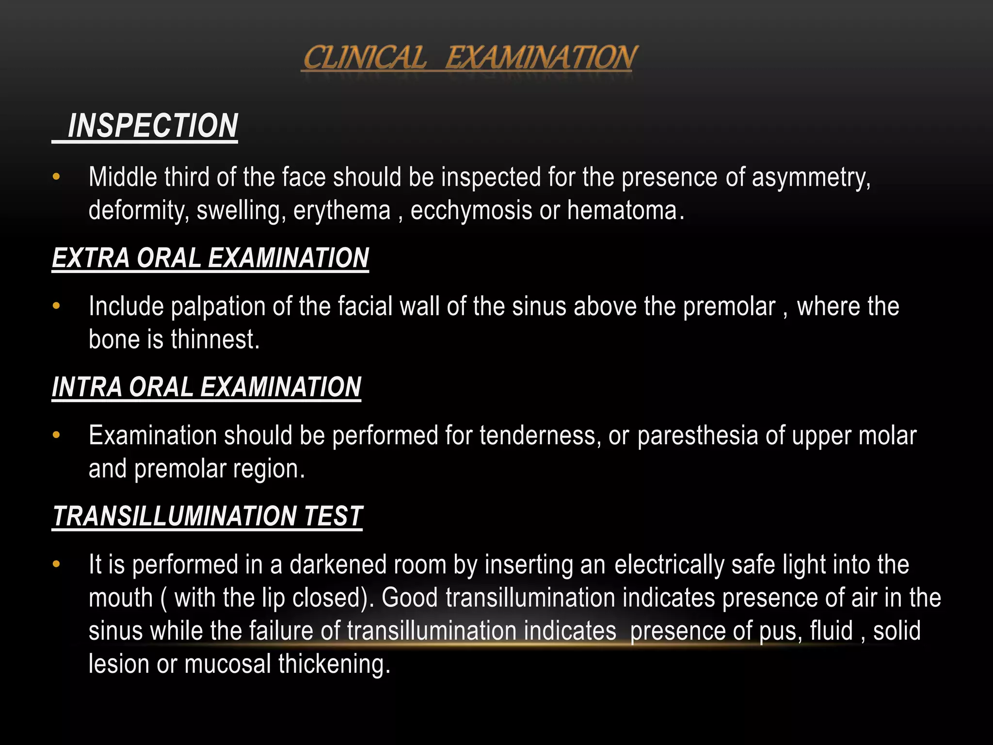 Maxillary sinus sinus | PPTX