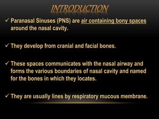 Maxillary sinus sinus | PPTX