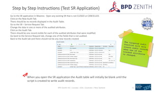 MaxTECH Technical Training - Maximo Custom Audit Solution | PDF