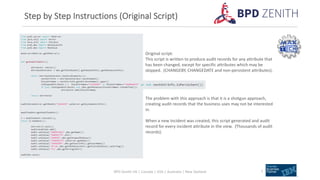 MaxTECH Technical Training - Maximo Custom Audit Solution | PDF