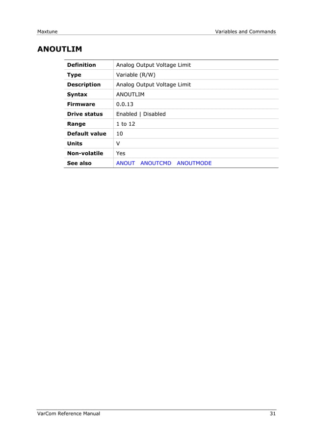 MaxTune Intelligent Servo Drive | PDF