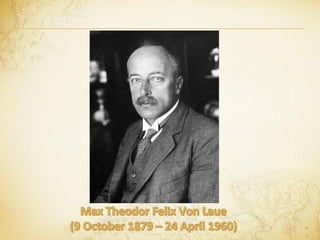 Max von laue seminar | PDF
