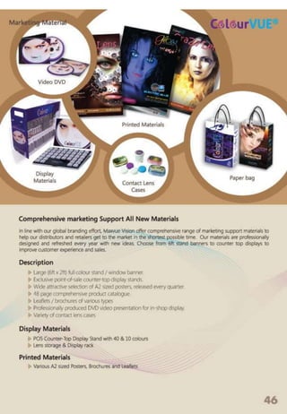 Maxvue vision Contact lens manufacturer profile | PDF