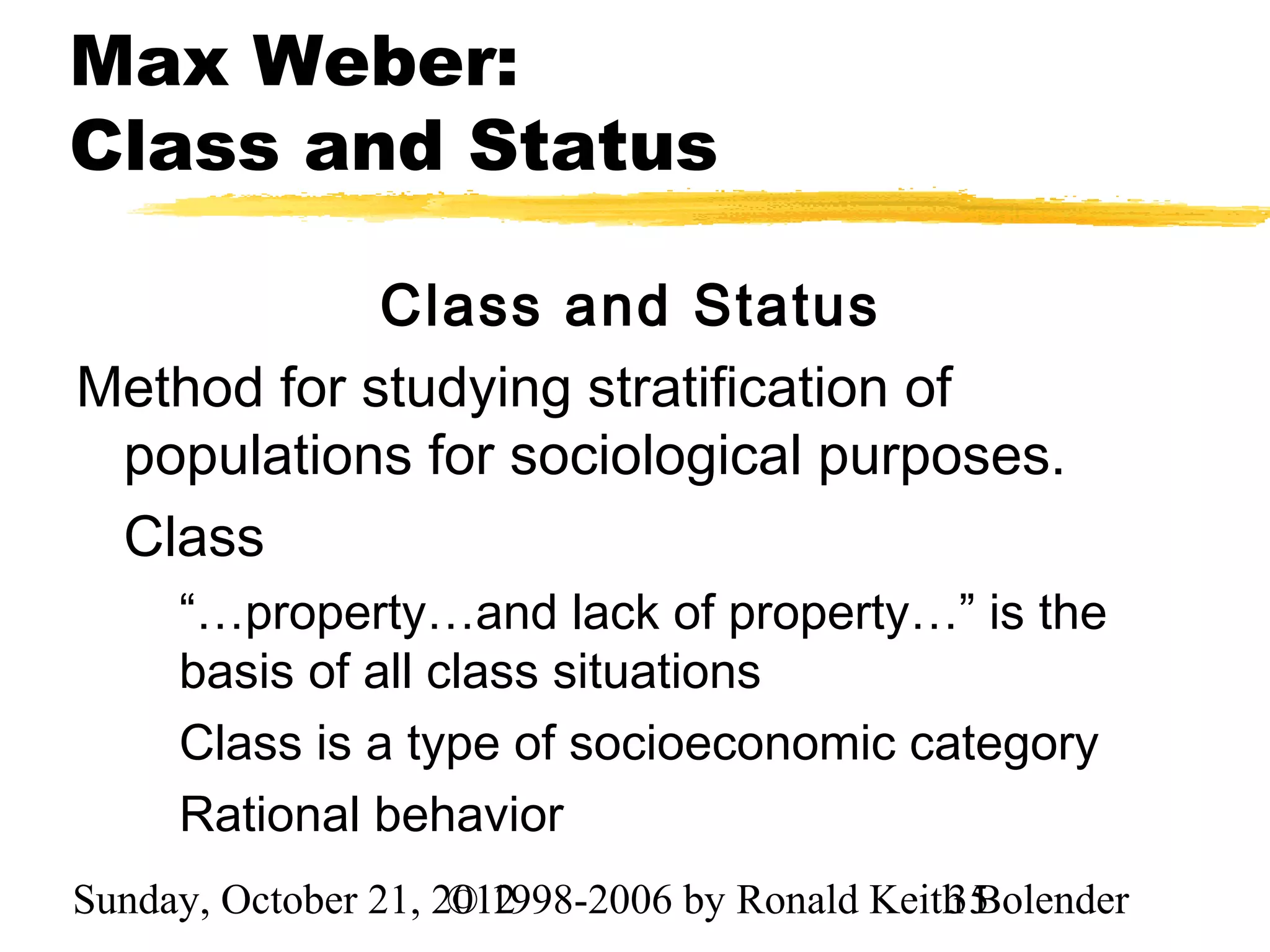 Max Weber | PPT
