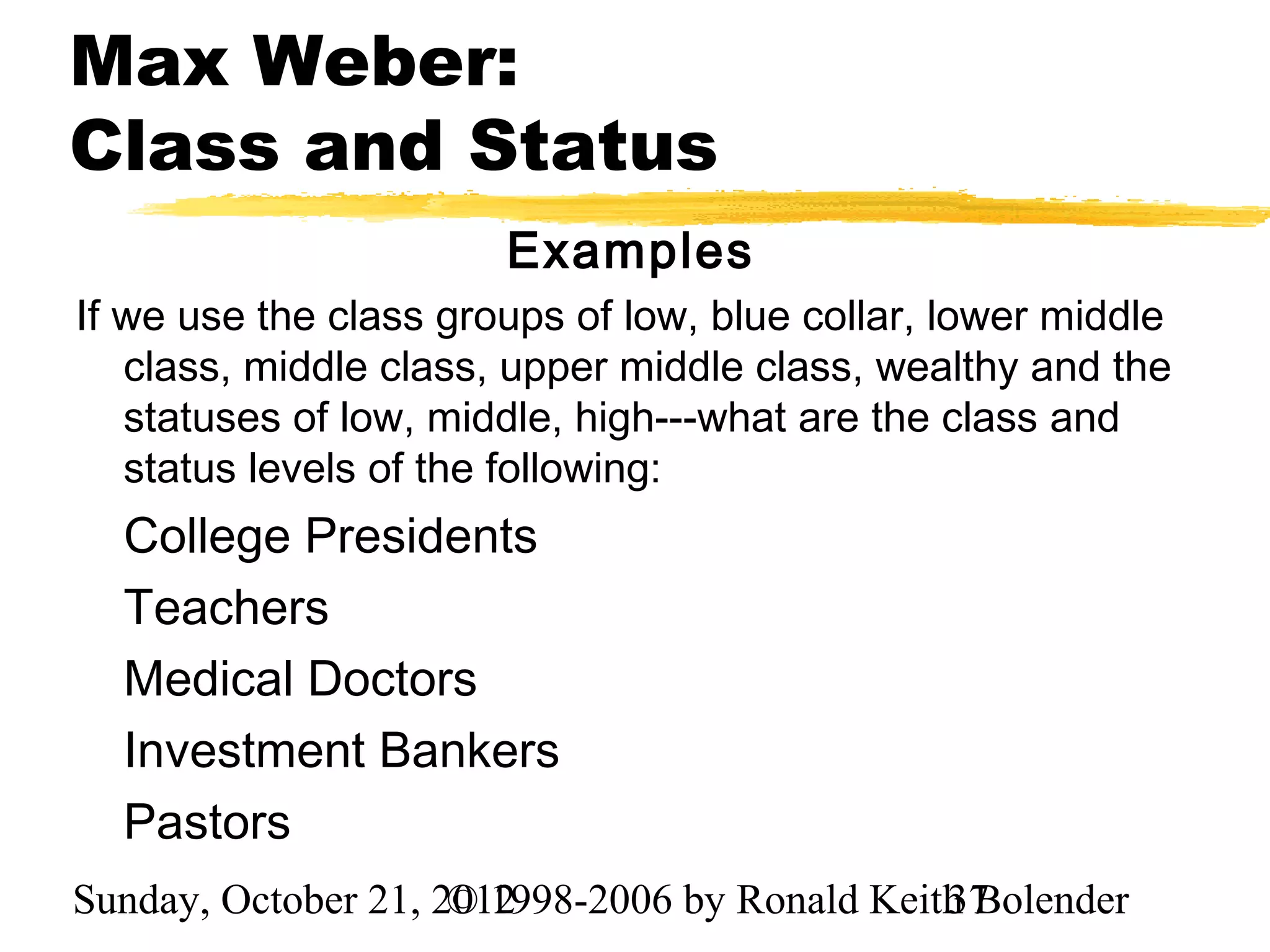 Max Weber | PPT