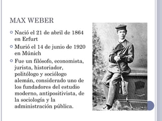 Max weber sociologia | PPT