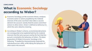 Max Weber on Economy and Society | PPT