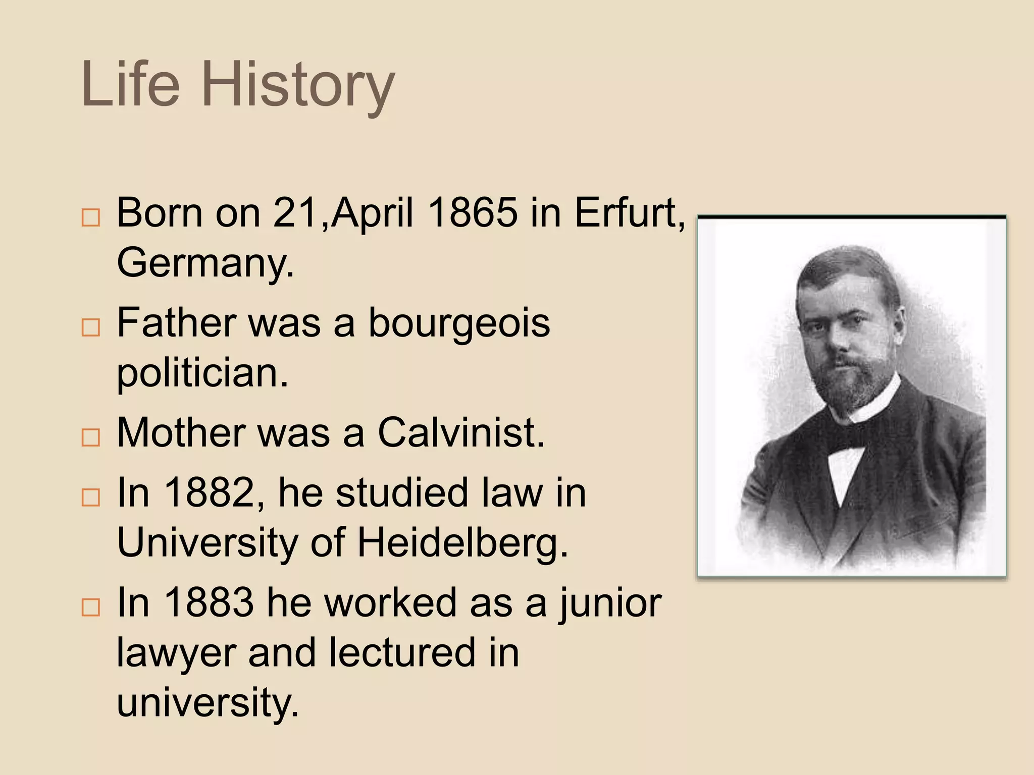 Max weber- sociologist | PPTX