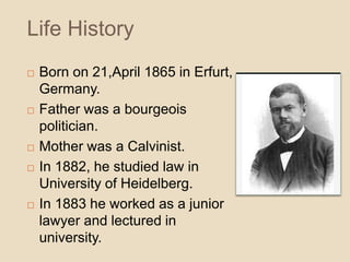 Max weber- sociologist | PPTX