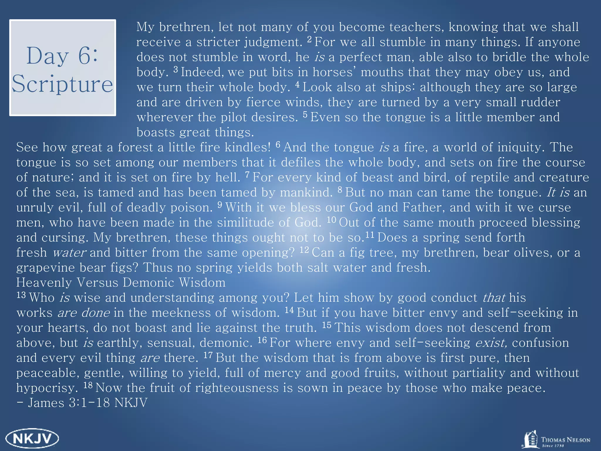 6 Characteristics of Biblical Leaders | PPTX