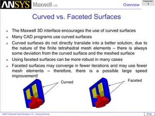 Maxwell 3D | PDF
