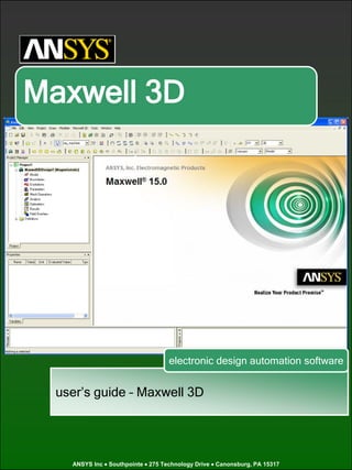 Maxwell3 d | PDF