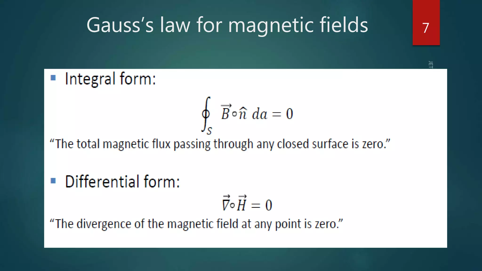 Maxwell's equations 3rd 2 | PPTX