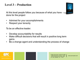 Maxwell 5 Levels Of Leadership Your Key To Project Success | PDF