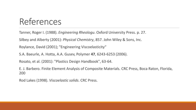 Maxwell and kelvin voight models of viscoelasticity presentation | PPT