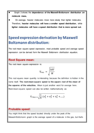 Max well boltzmann constant | DOCX | Chemistry | Science