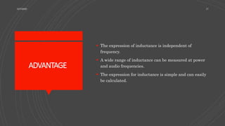 Maxwell bridge and its types | PPTX | Physics | Science
