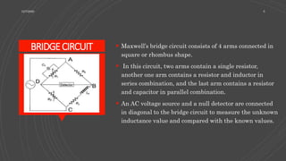 Maxwell bridge and its types | PPTX | Physics | Science