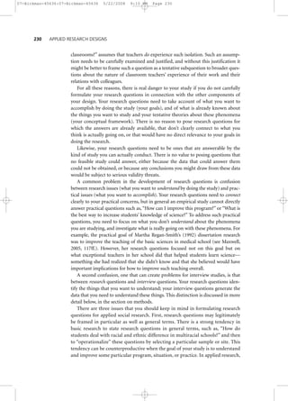 Qualitative Research Design by J.A. Maxwell | PDF