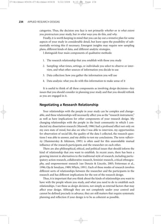 Qualitative Research Design by J.A. Maxwell | PDF