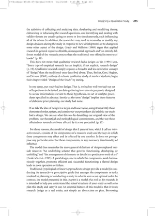 Qualitative Research Design by J.A. Maxwell | PDF