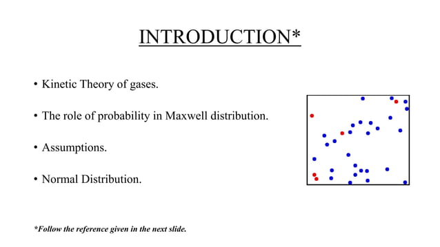 Maxwell Boltzmann Velocity Distribution | PPTX | Physics | Science