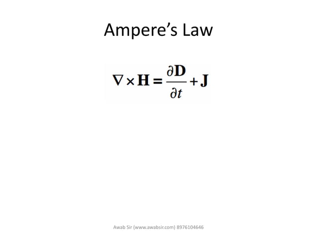 Maxwells equation WTP | PDF