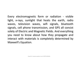 Maxwells equation WTP | PDF