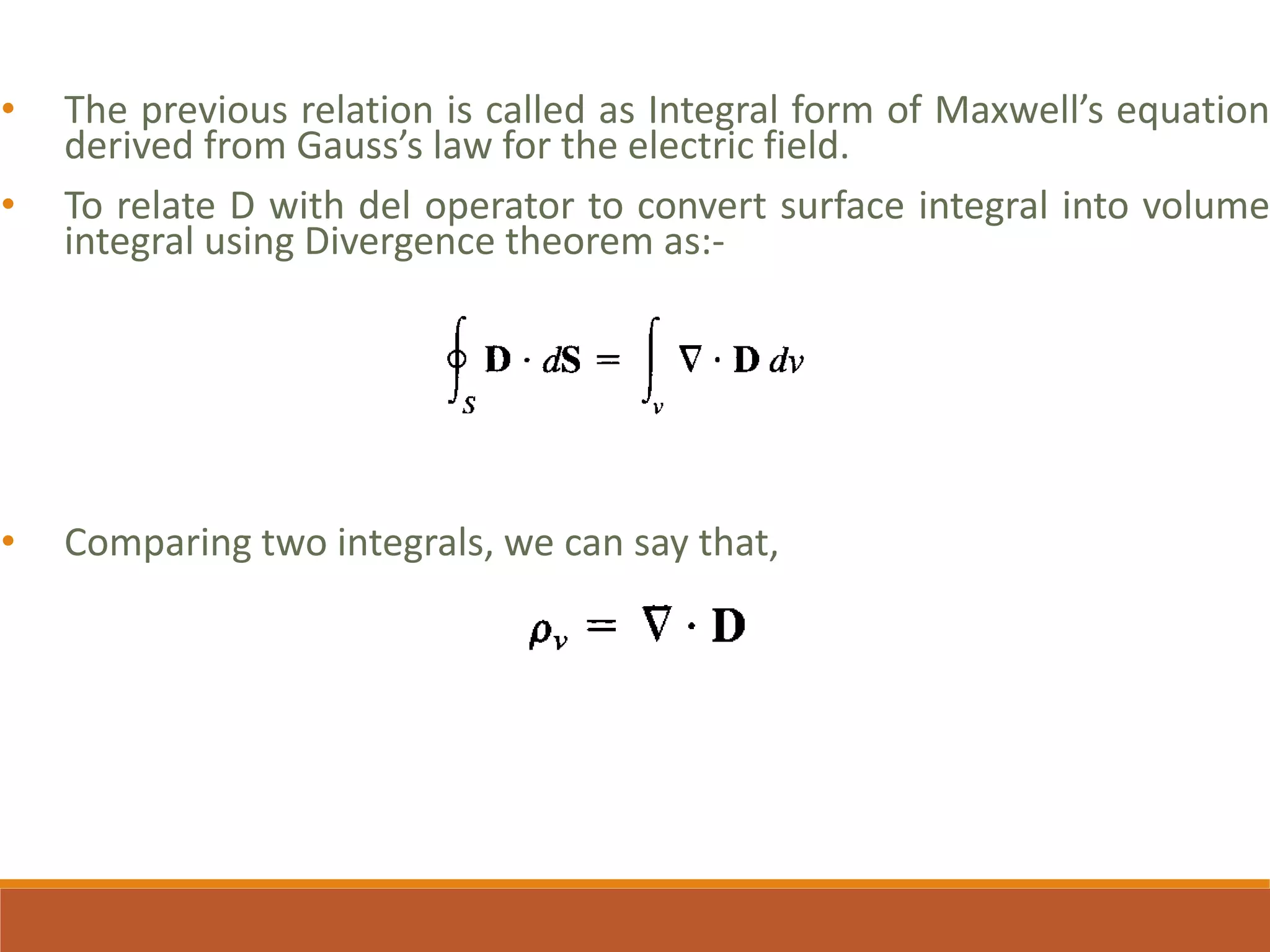 Maxwell's equation | PPTX