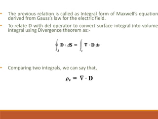 Maxwell's equation | PPTX