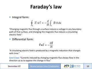 Maxwell's equations | PDF