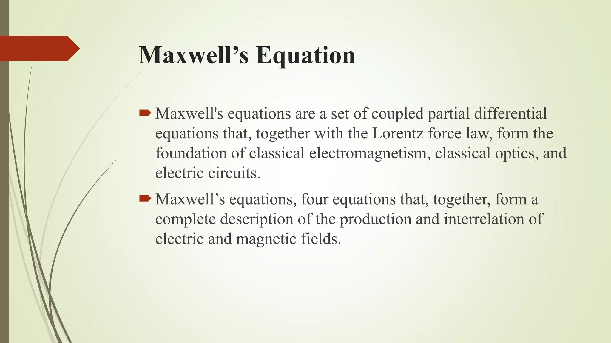 Maxwell’s Equations 1.pptx