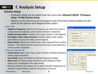 Maxwell v16 l03_static_magnetic_solvers | PPT