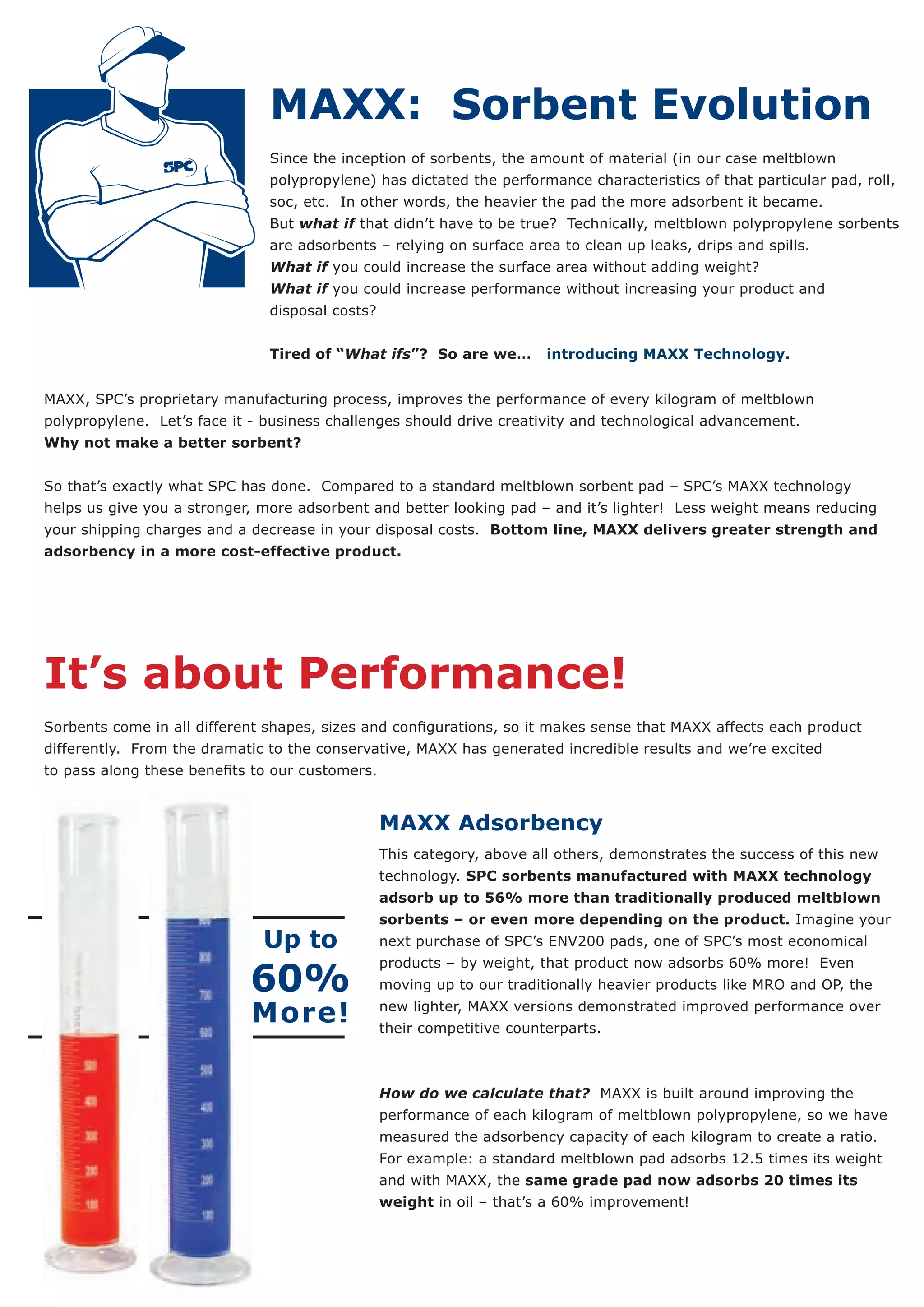 MAXX Absorbents from SPC Brady at Project Sales Corp | PDF