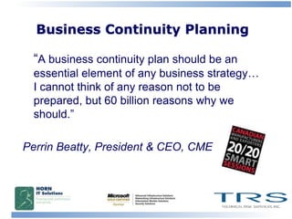 Business Continuity Planning | PPTX