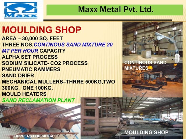 Maxx metal foundry presentation | PPT