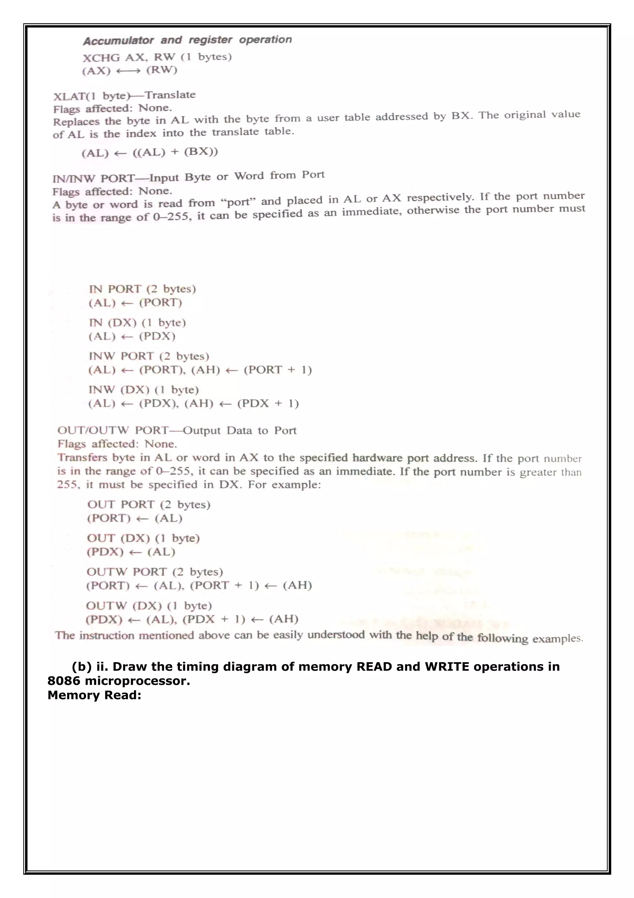 Microprocessor and Microcontroller Anna University Answer Key April ...