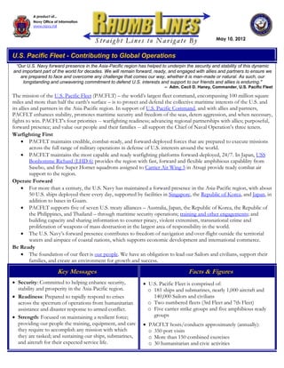May 10 2012 rhumb lines - u.s. pacific fleet | PDF