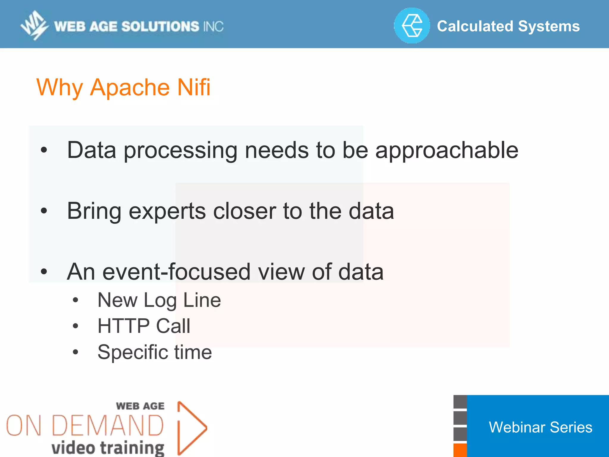 Apache NiFi: A Drag and Drop Approach | PPTX