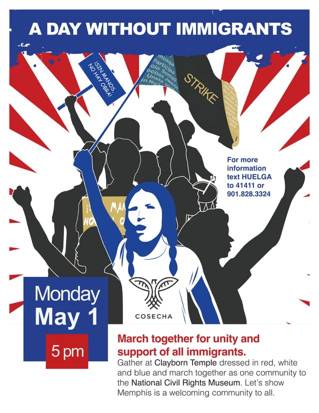 May 1st - A day without Immigrants Memphis | PDF