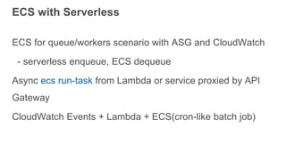 Deep Dive into AWS ECS and Spot Instances at Scale | PPTX | Cloud Computing | Internet