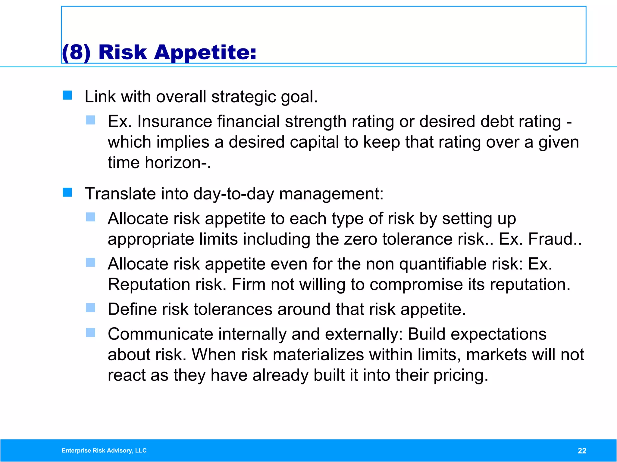Role of a Chief Risk Officer | PDF