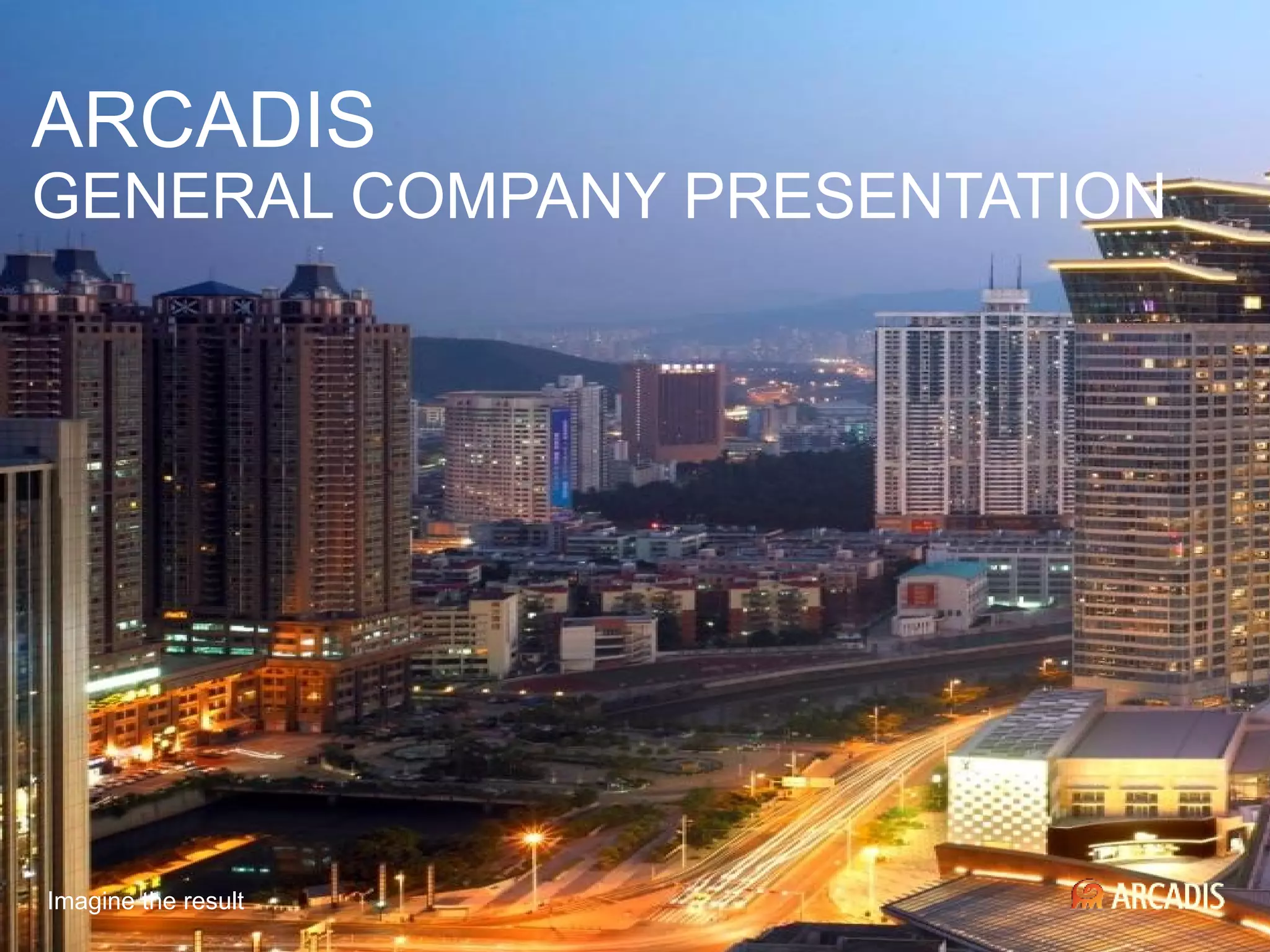 Arcadis General Company Presentation (Nx Power Lite) | PPT