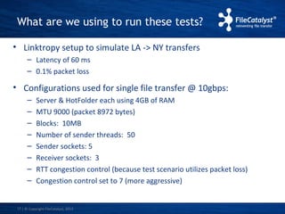 10Gbps transfers | PPT