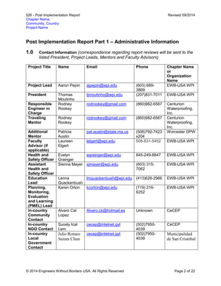 EWB-USA-WPI 2015 Guatchtuq Rainwater Harvesting: Post-Implementation Report | PDF