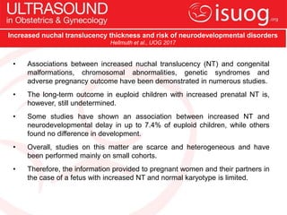 UOG Journal Club: Increased nuchal translucency thickness and risk of ...