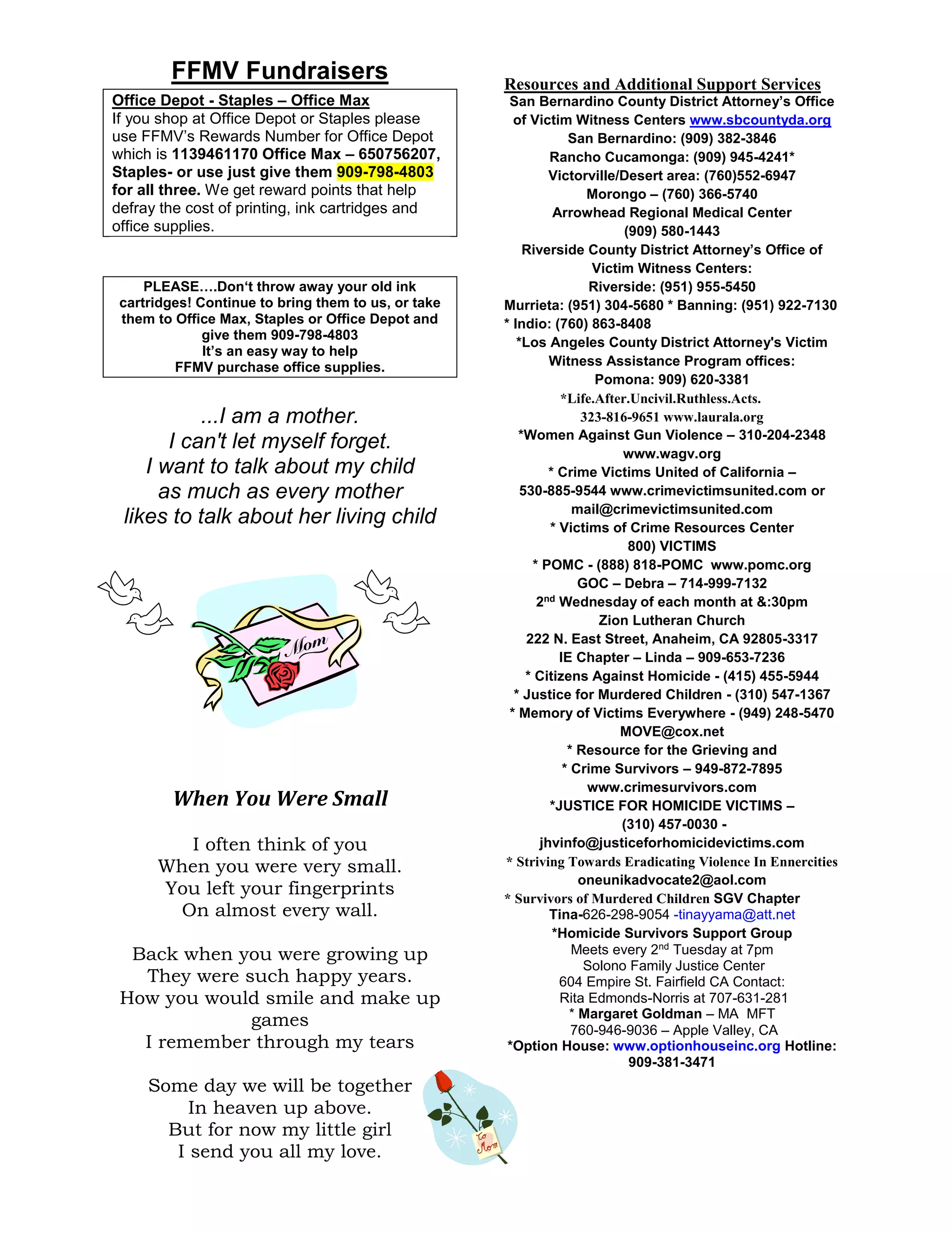 Families and Friends of Murder Victims | PDF