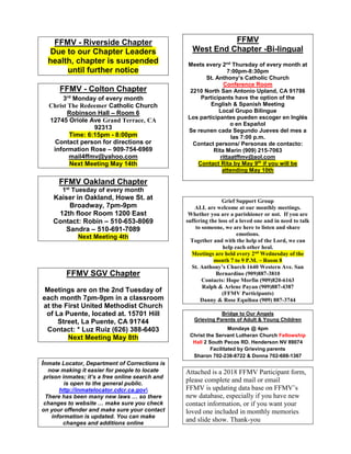 Families and Friends of Murder Victims | PDF